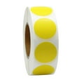 Walmart Office Supplies: 500Pcs Yellow Colored Labels Stickers, 2.5cm ...