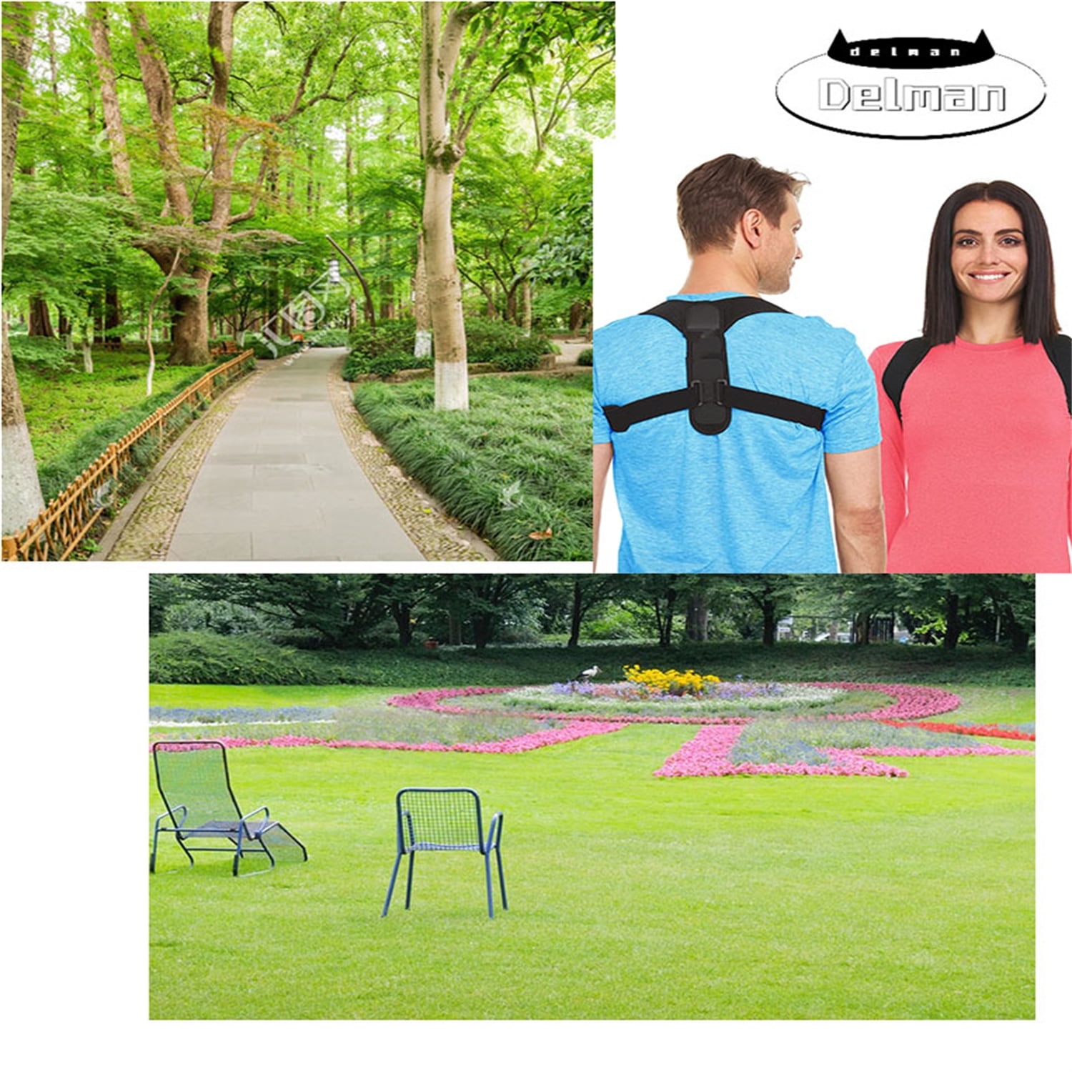 Posture Corrector for Women and Men - Comfy Upper Back Brace Support ...