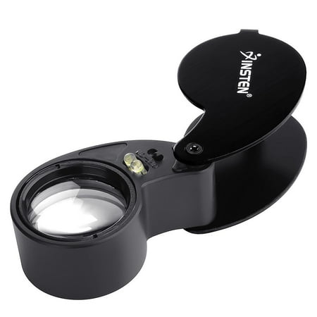 Insten 40X 25mm Magnifying Magnifier Glass Foldable Eye Loupe with ...