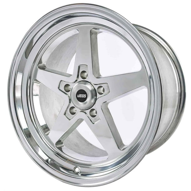 JEGS 681295 SSR Star Wheel Size: 17 x 10 Bolt Pattern: 5 x 4.75 Back ...