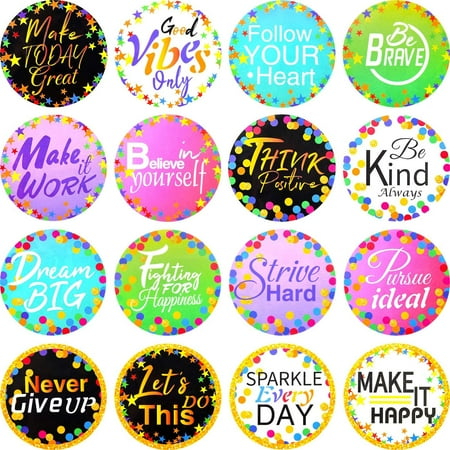 160 Pieces Confetti Positive Sayings Accents Confetti Accents Removable ...