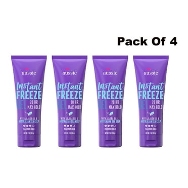 Aussie Instant Freeze Hair Gel with Jojoba Oil, 7 oz, 3 pack - Walmart.com