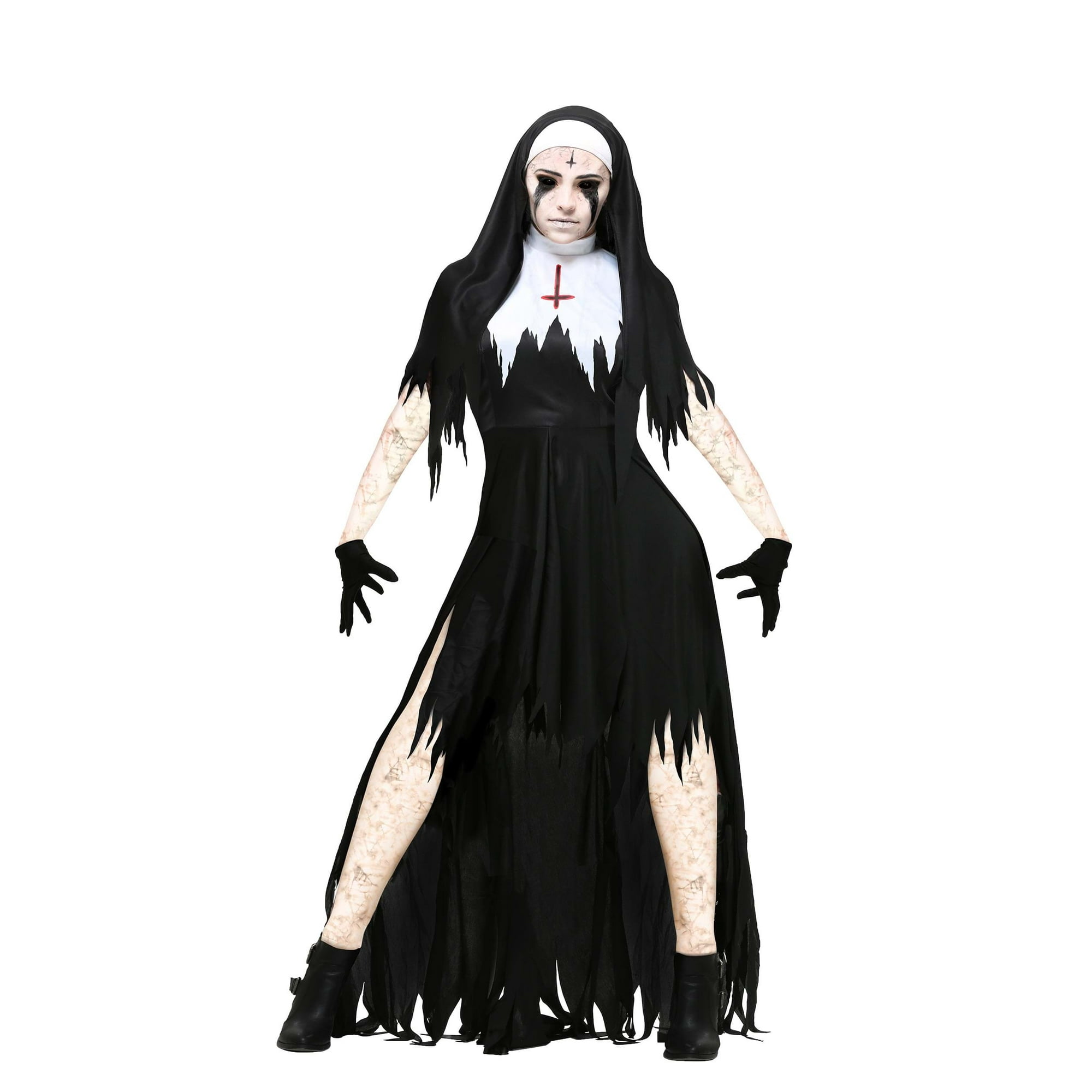 Click here for Fun Costumes Womens Dreadful Nun Costume L prices