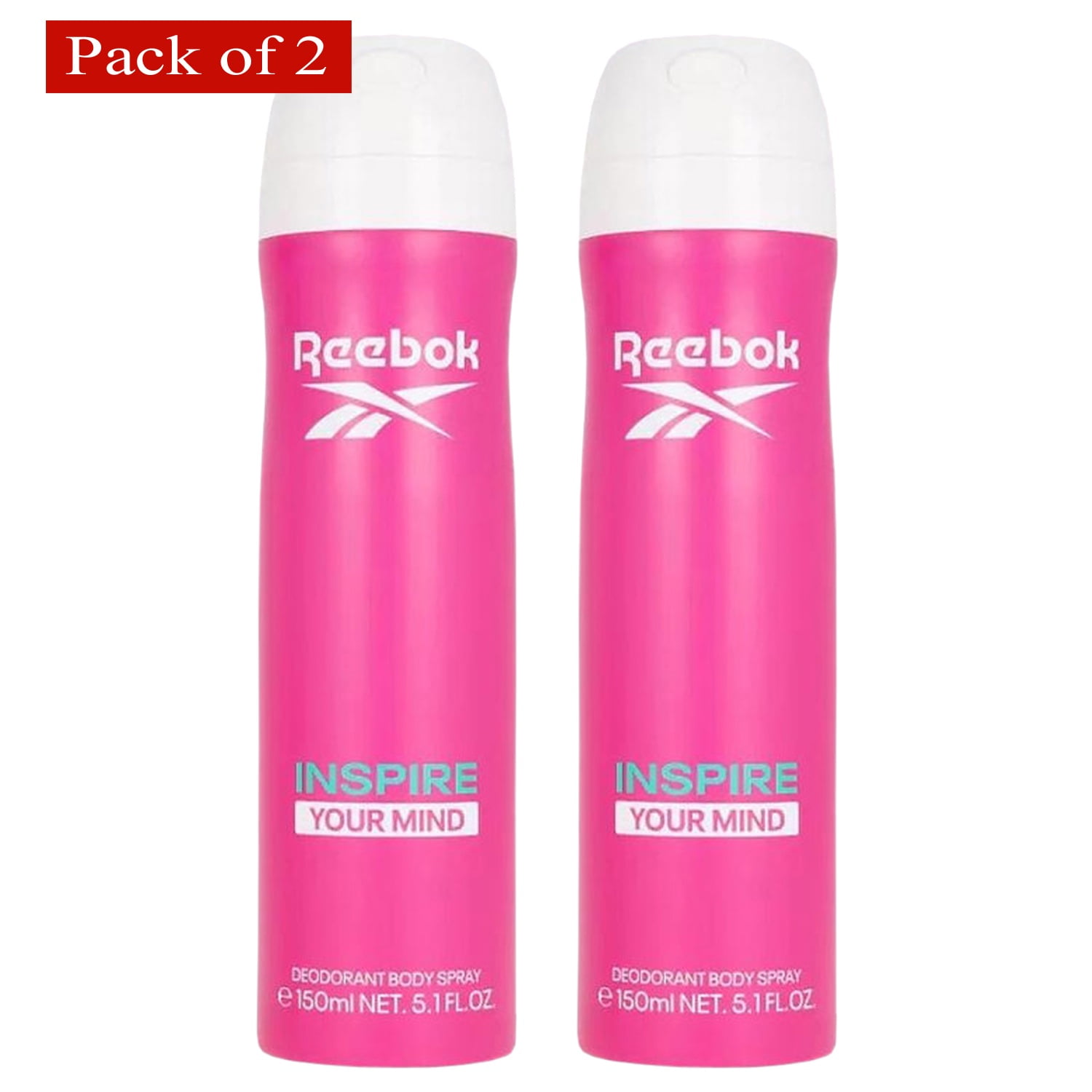 Reebok Body Spray Inspira tu mente 150 ml (paquete de 2) | Walmart en línea