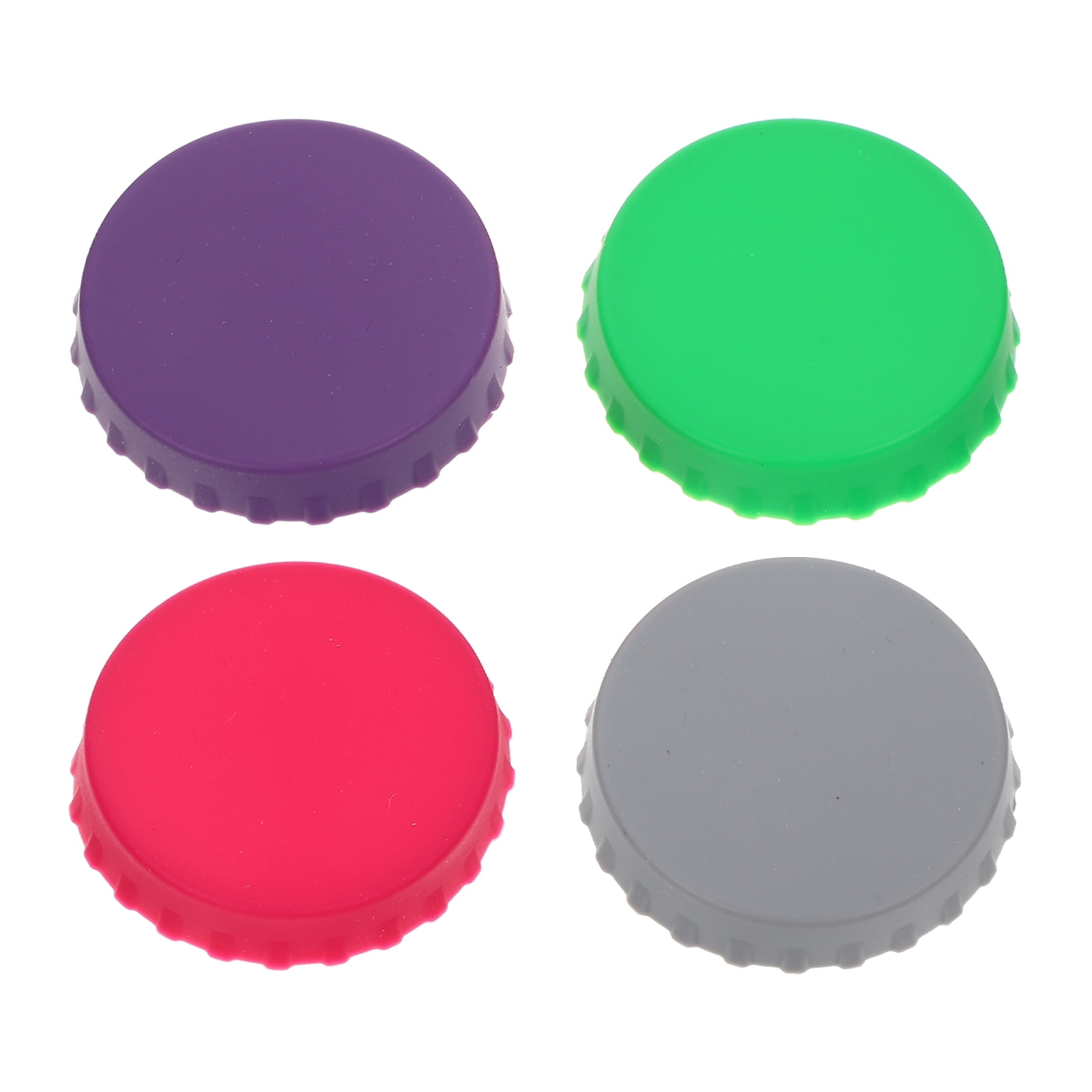 Hemoton Can Soda Lid Cover Beverage Silicone Lids Beer Covers Topper ...