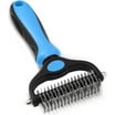 2 in 1 Professional Grooming Rake for Cats & Dogs-Dematting Comb for ...