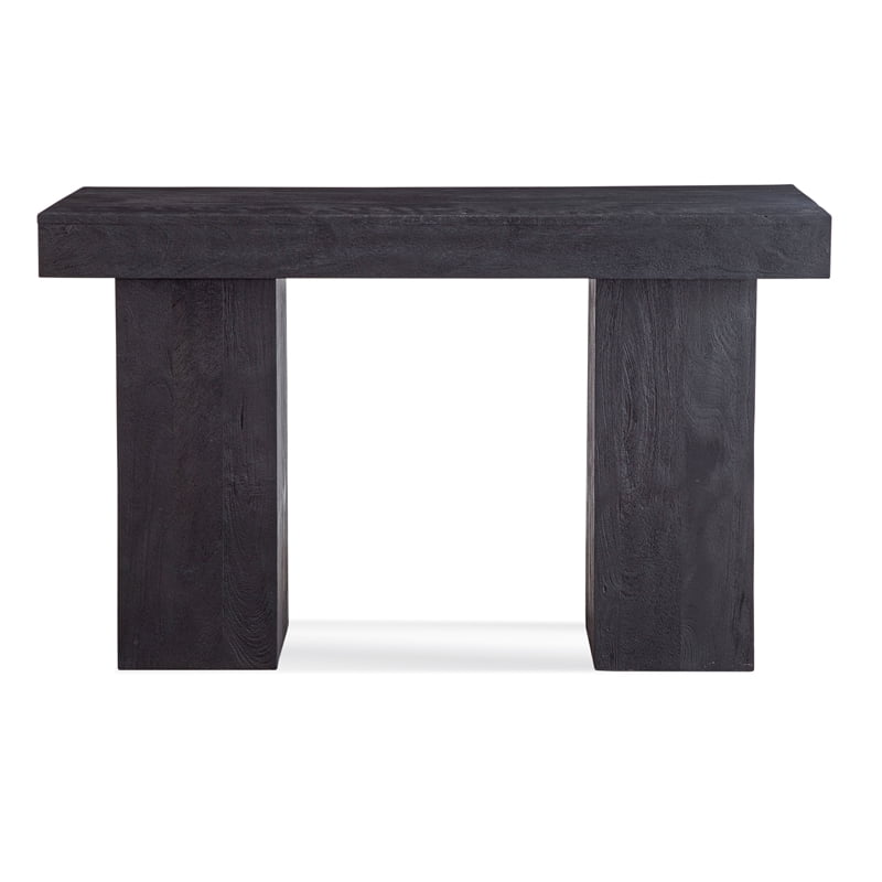 Padula Console Table in Black Wood - Walmart.com