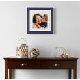 ArtToFrames 6" x 28" Navy Blue Picture Frame, 6x28 inch Blue Wood ...