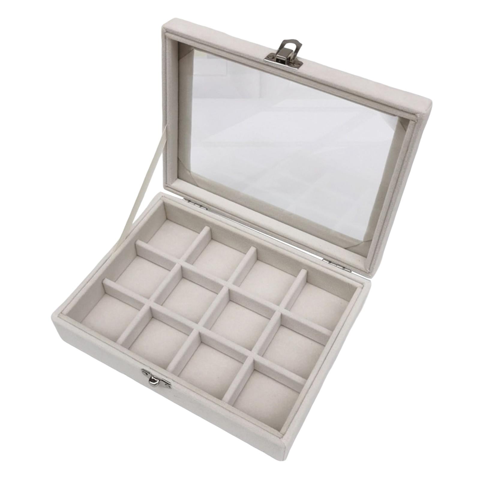 Box, Dustproof Flannel Multifunctional Gift Transparent Window Showcase ...