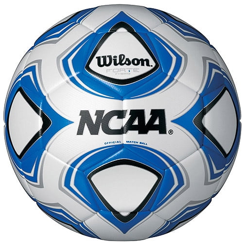 Wilson Forte Fybrid Soccer Ball, Size 5, Blue and White - Walmart.com ...