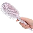 Detangling Hair Brush Antistatic Soft Bristles Scalp Massages Hair Wet