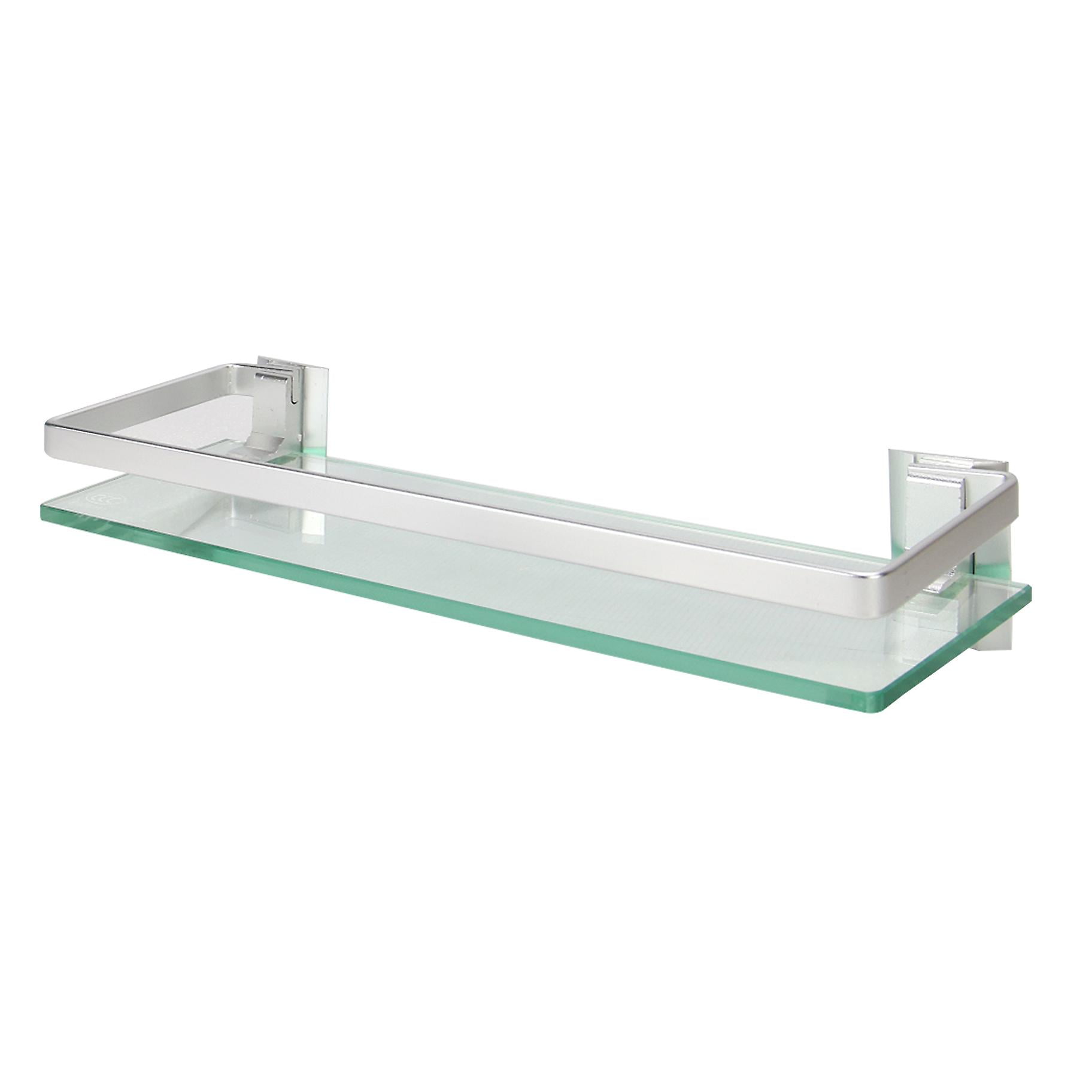 Click here for Zmleve Tempered Glass Shelf With Aluminium Rail 1... prices
