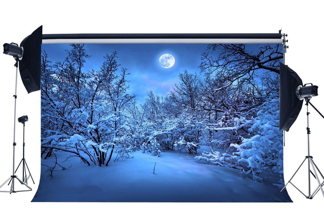 GreenDecor Polyster 7x5ft Photography Backdrop Snow Covered Landscape ... GreenDecor Polyster 7x5ft Photography Backdrop Snow Covered Landscape ...