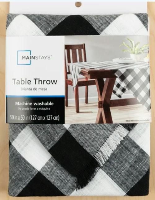 Mainstays Table Throw - Walmart.ca