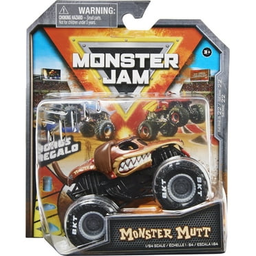 Monster Jam 1:64 Avenger Fire Monster Truck, Arena Favorites Series ...