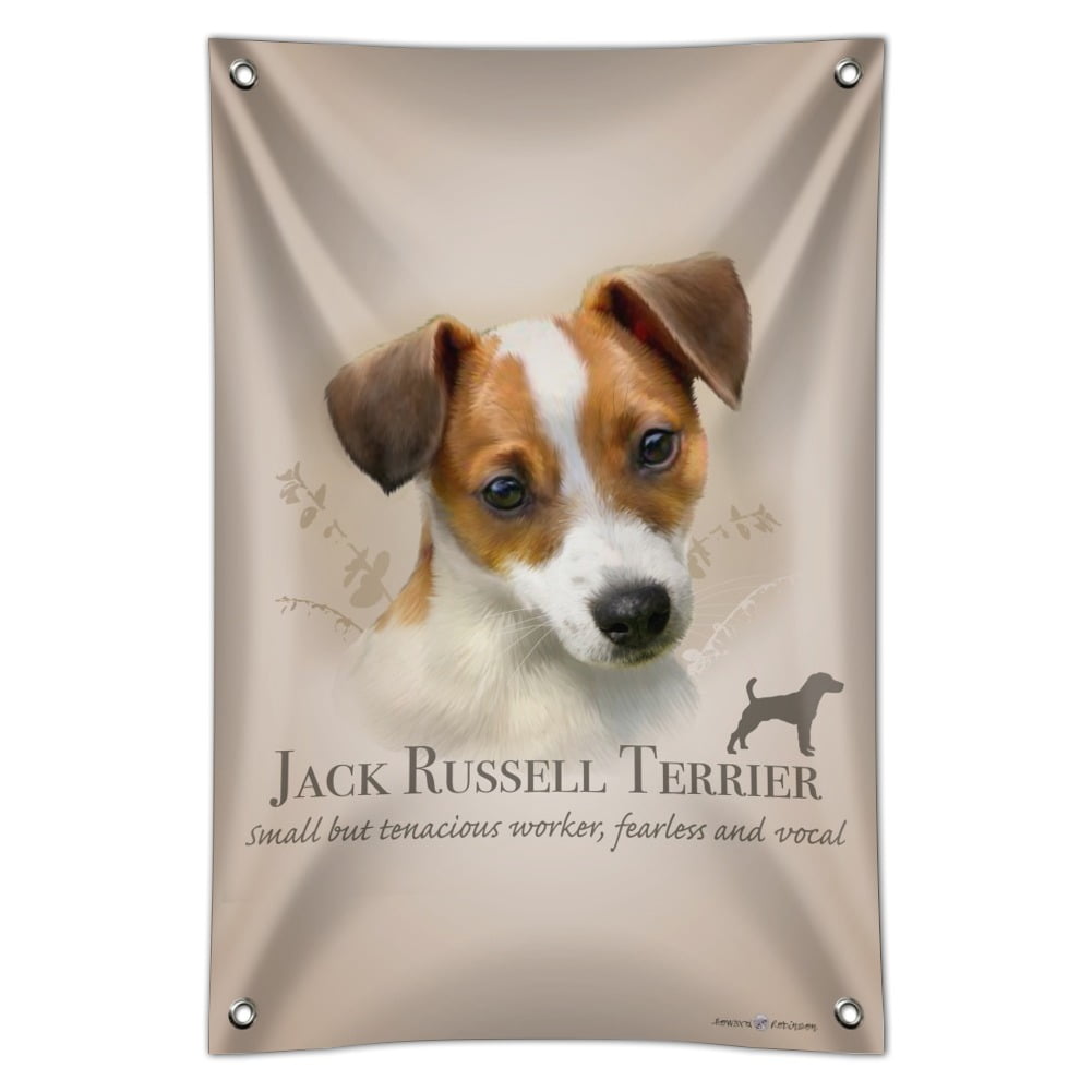Jack Russell Terrier Dog Breed Home Business Office Sign - Walmart.com