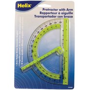 Westcott 6 inch Student Clear Plastic Circular Protractor Tool, 1 Piece ...