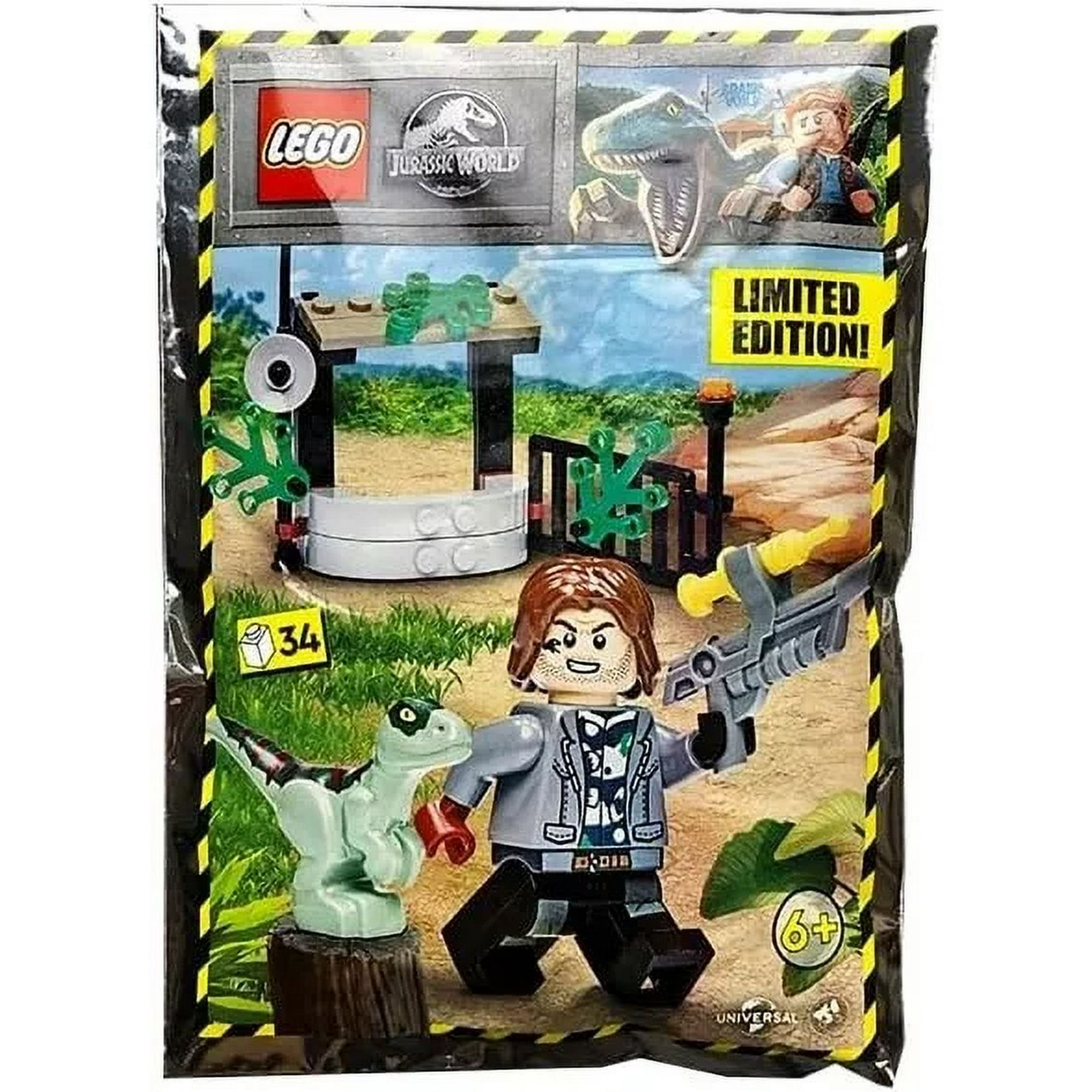 Click here for Lego Jurassic World: Rainn Delacourt Minifigure Wi... prices