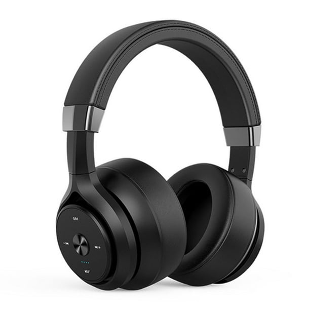 Black Over-Ear Bluetooth Headphones with Active Noise Cancelling and Hi ...