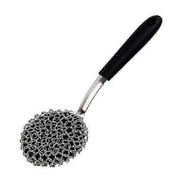 3-in-1 Chainmail Grill Scrubber,Chain Mail Grill Scrubber Cast Iron ...