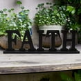 Decorative Wooden Cutout Word Decor Freestanding Tabletop Sign ...