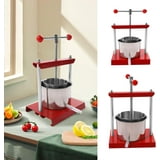 Cheese Tincture Herb Fruit Wine Manual Press - 1.6Gallon/6L Stainless ...