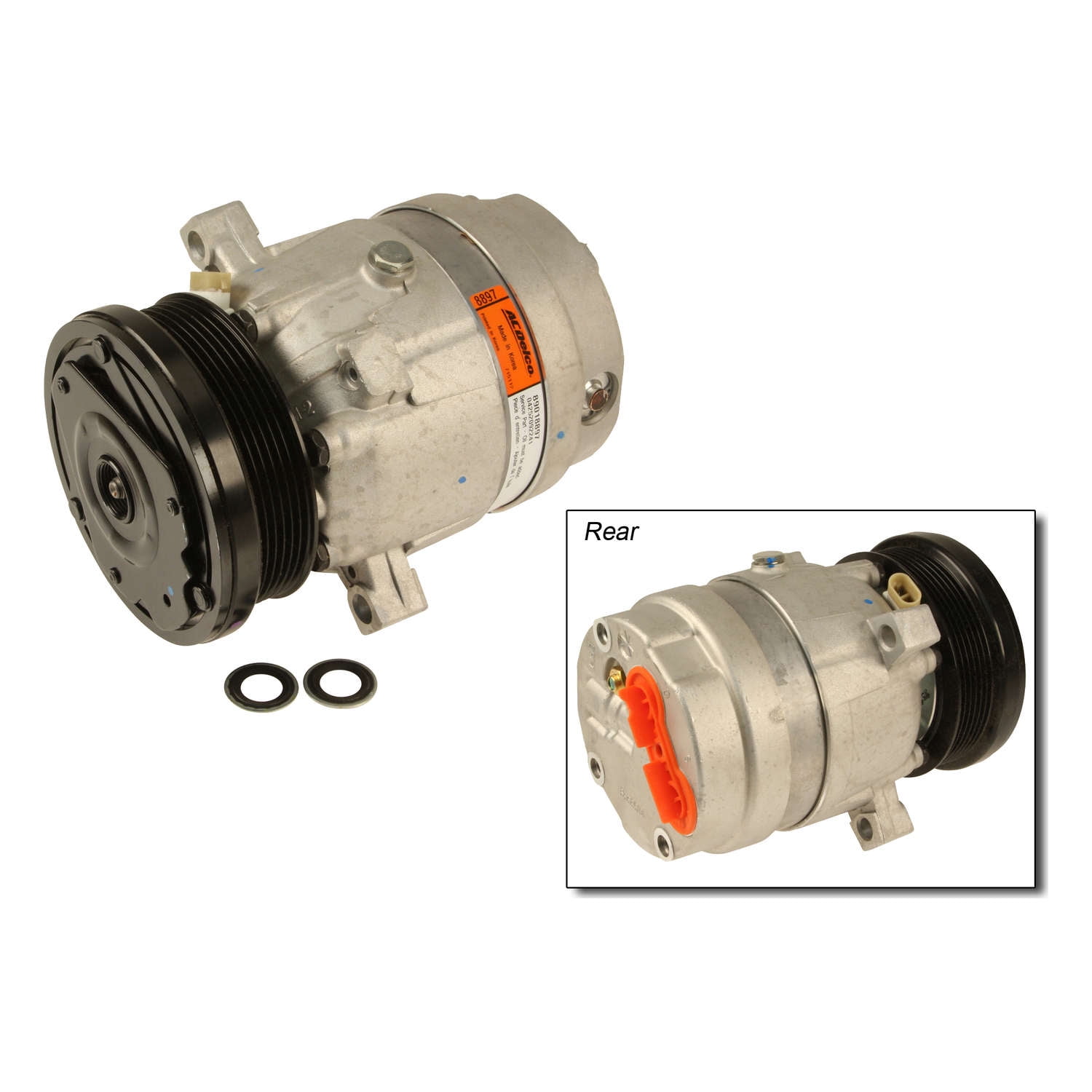 ACDelco 15-21662 GM Original Equipment Air Conditioning Compressor ...