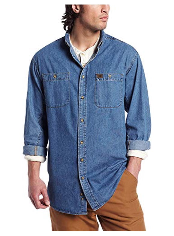 Men's Denim Work Shirts