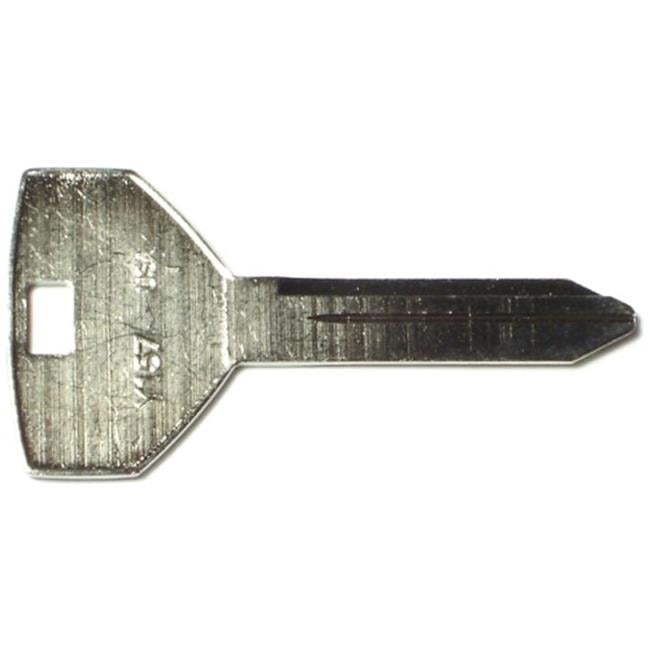 Midwest Fastener MF334475 Y157 Key Blanks - 10 Piece - Walmart.com ...
