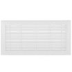 Hinged Screen Door Grill Protector, 34-1/2 in, White Molded Plastic ...