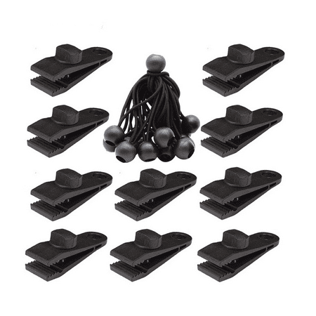 Lepai 10 Sets Tarp Clip Tent Clamp Tarp Awnings Clip Awnings Clamp ...