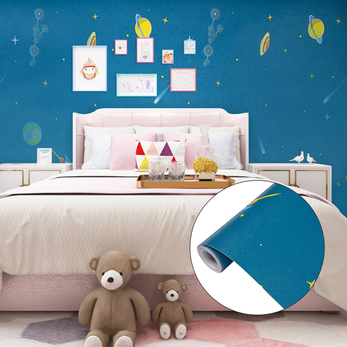 Home Cal Peel and Stick Wallpaper - Roll Waterproof Self-Adhesive ...