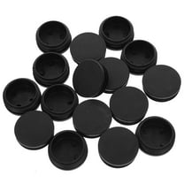 16pcs Round Tubing Plug Caps Tubing End Cap Plastic Plugs Finishing ...