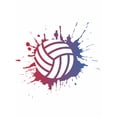 CafePress - Awesome Volleyball Design With A SPLASH - 11 oz Ceramic Mug ...