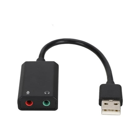 SKT2-BK USB2.0 External Drive Free Speakers Sound Card Sound Sound Card ...