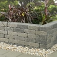 Pavestone 10.5" Rumblestone Large Granite Blend (Charcoal/Grey ...