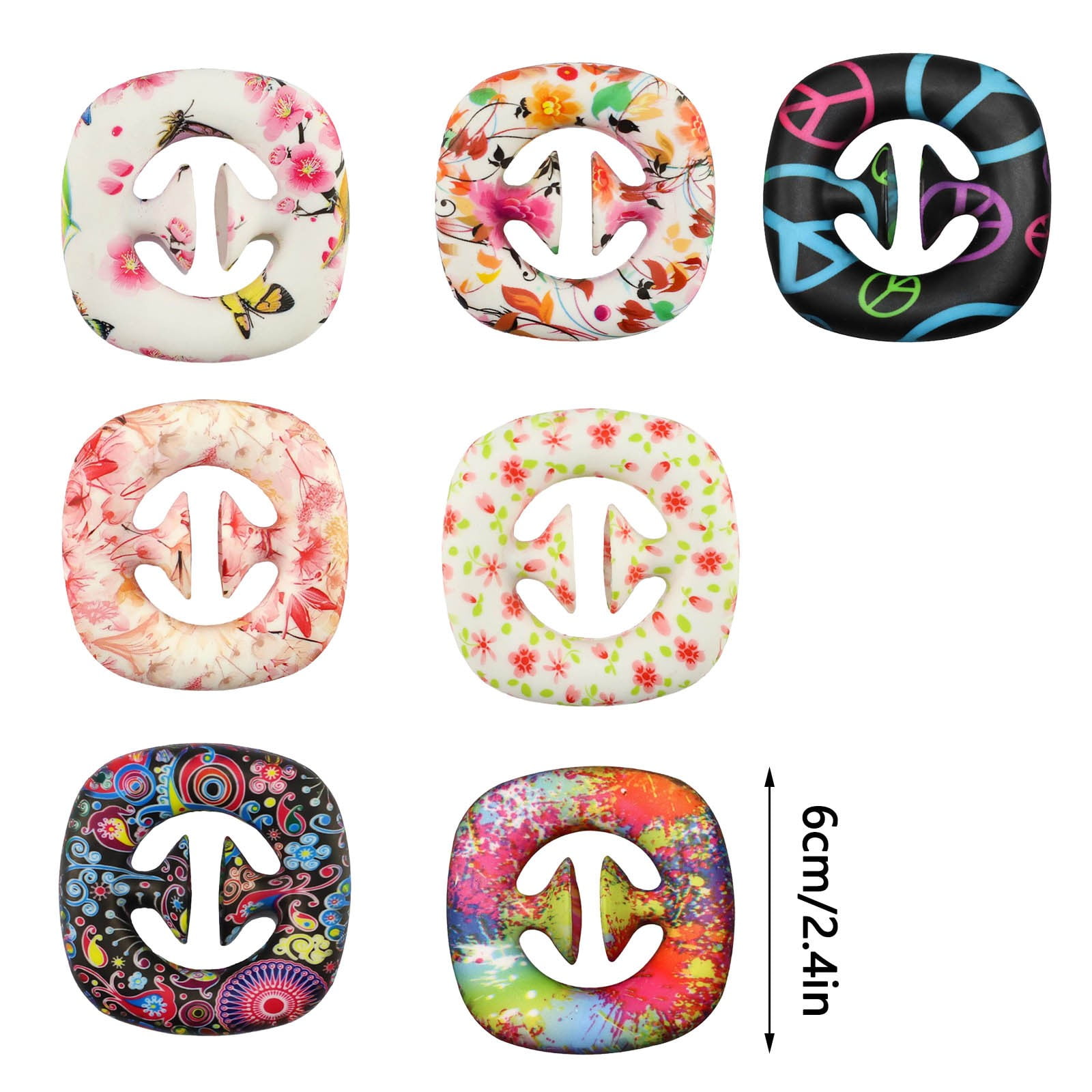 Stress Relief 1 Snapperz Popper Noise ADHD Sensory Fidget Toy Squeezy ...