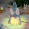 Easter Luminous Faceless Doll Window Pendant for Festive Decoration ...