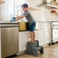Two Step Stool - Gray - Walmart.com
