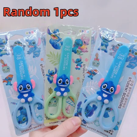 Disney Kawaii Stitch Scissors for Kids Lilo Stitch Safety Guard ...