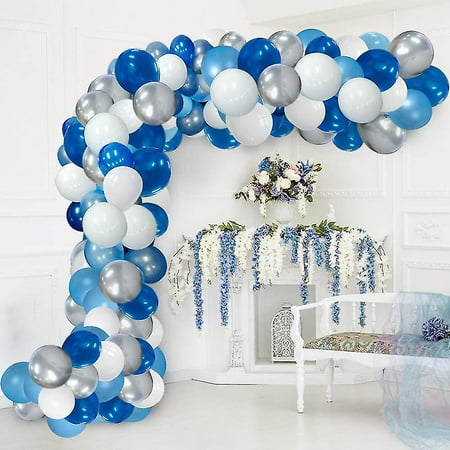 Royal Blue Birthday Balloon Chain Memorial Day Wedding Graduation Party ...