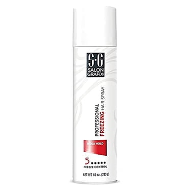 Salon Grafix Professional Super Hold, Fragrance Free, Hard Hold Hair ...