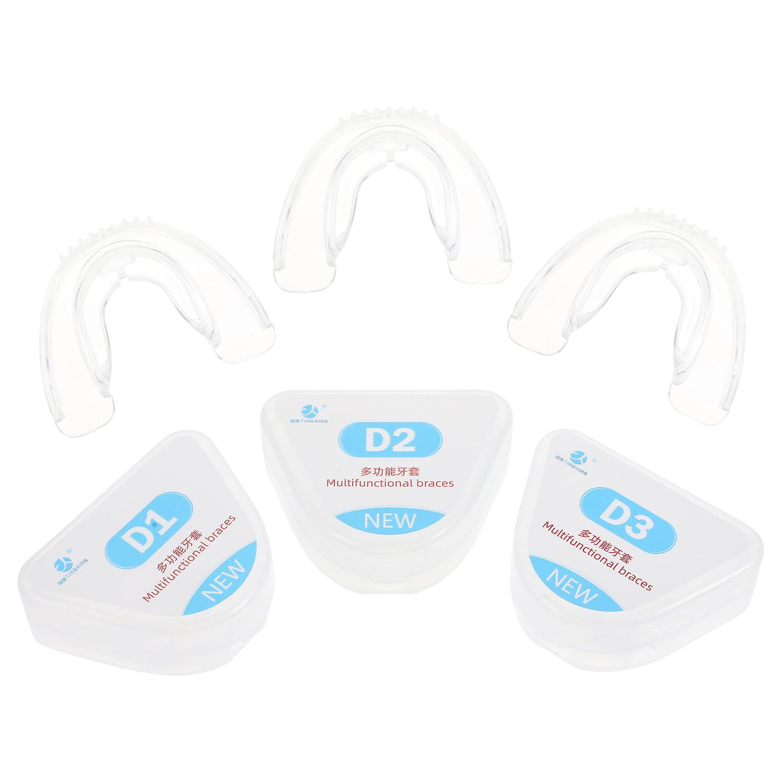 3 Sets Adult Teeth Retainer Underbite Teeth Retainer Orthodontic ...