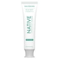 Native Whitening Toothpaste, Wild Mint & Peppermint Oil, Fluoride, SLS ...