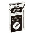 Free Shipping! Pentel Arts Stylo Sketch Pen, Black Ink, 12 Count ...