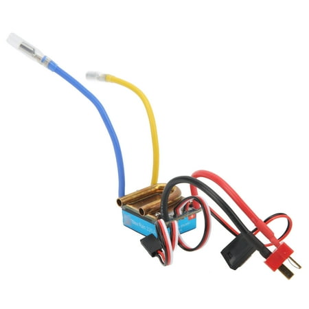 Brushed ESC Speed Controller, RC Boat ESC 2 Way 3 Operation Modes For ...