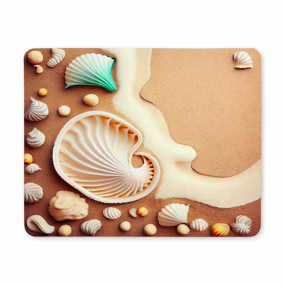 Beach Scene Mouse pad Gaming Mouse pad Mousepad Nonslip Rubber Backing ...