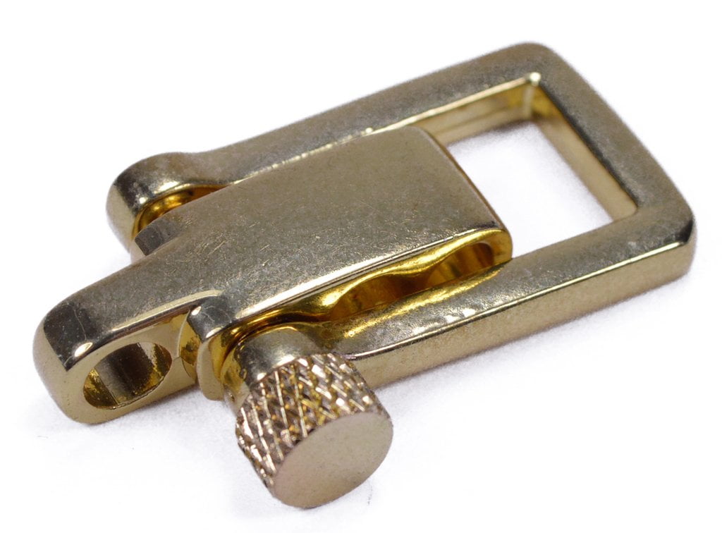 Gold Mini Adjustable Shackle - 20 pack - Great for Paracord Crafts ...