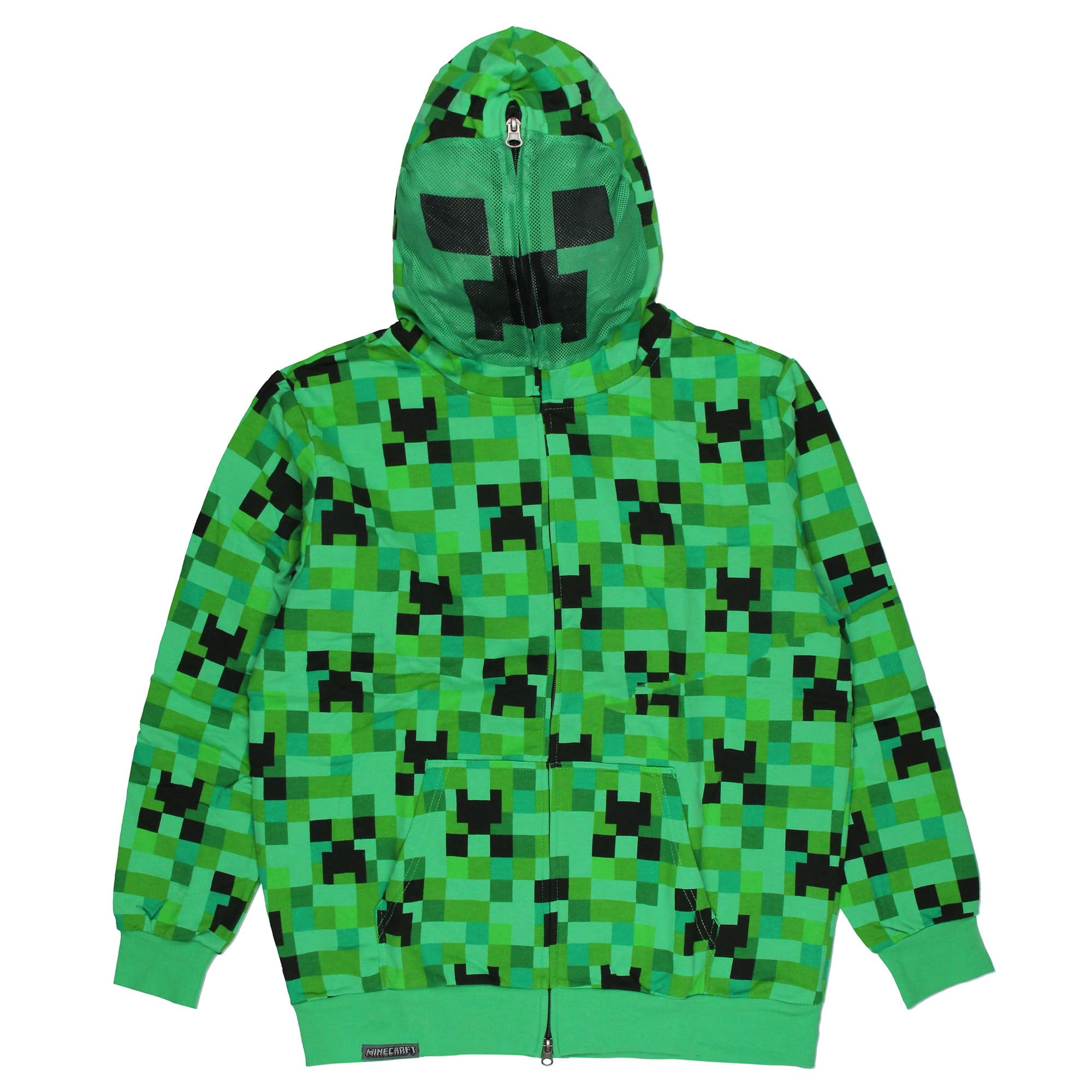 Sudadera con capucha y disfraz de Minecraft Creeper para niños | Bodega ...