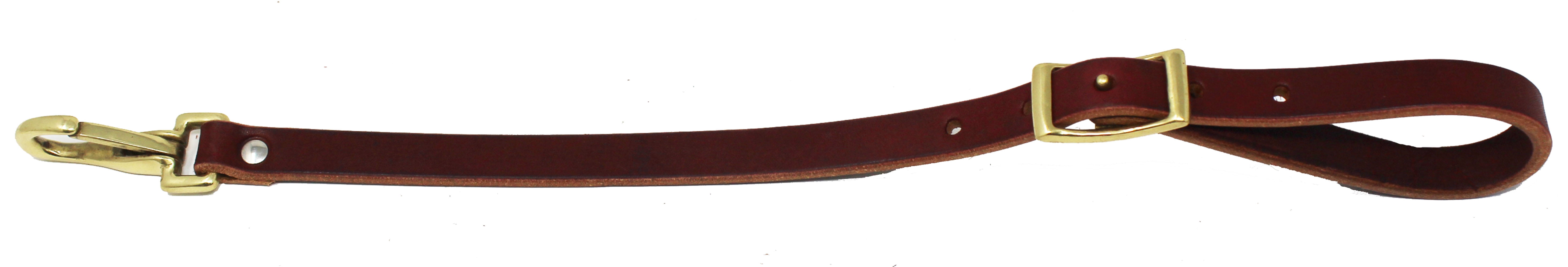 Buy Horse Western Latigo Leather Back Cinch Connector Strap Snap ...